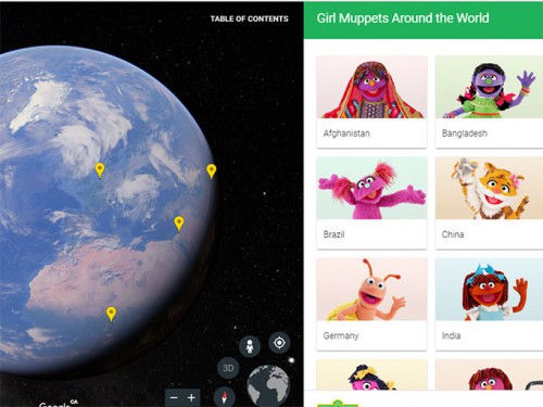 Kidscreen » Archive » Sesame Street, Google Earth put spotlight on girls