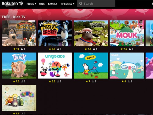 Kidscreen » Archive » Rakuten TV launches kids channel