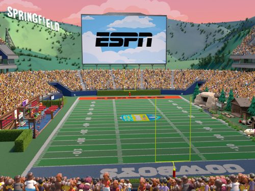 Kidscreen » Archive » The Simpsons scores a live animated NFL telecast