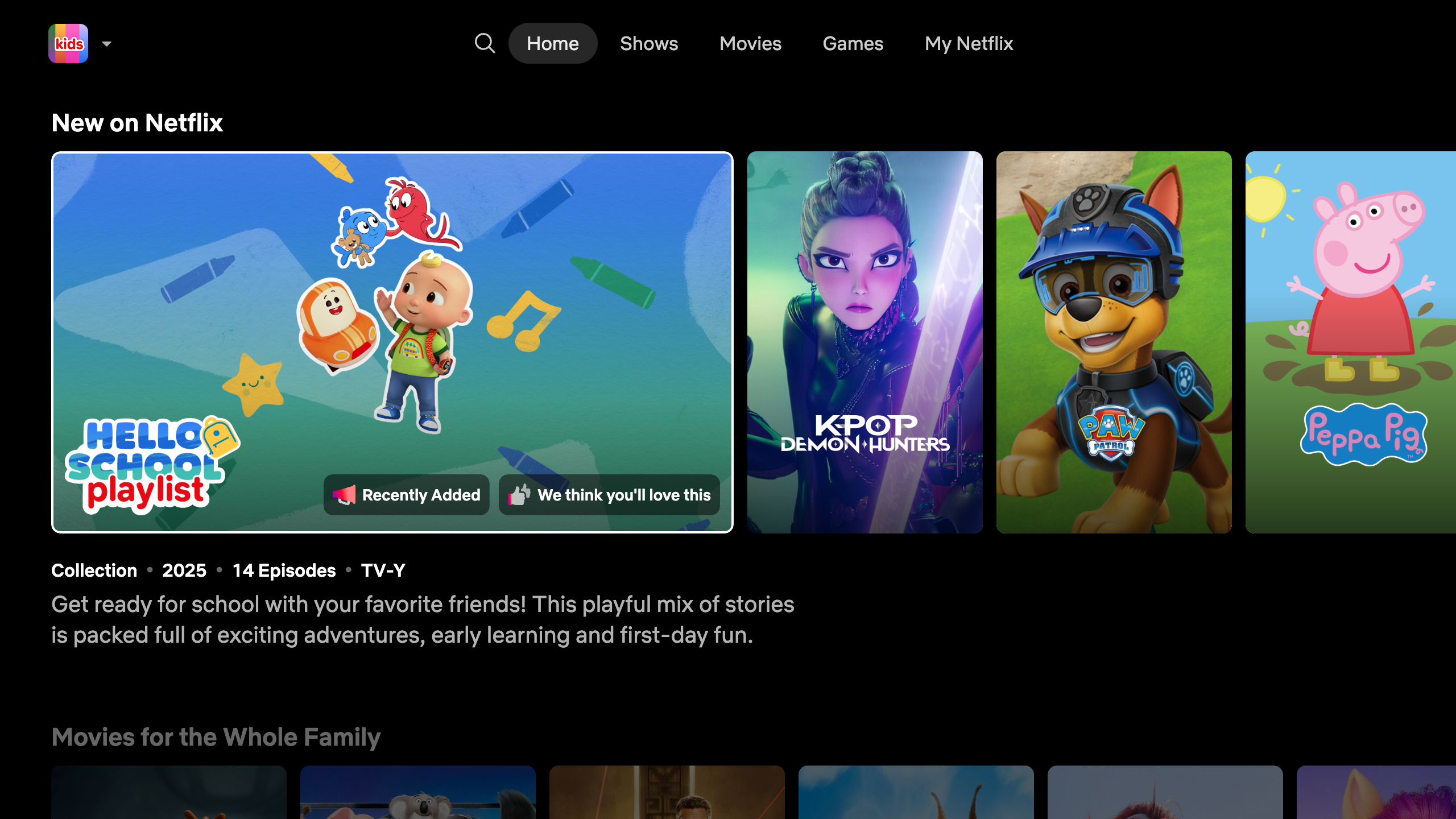 Kidscreen » Archive » Netflix is pushing play on preschool playlists